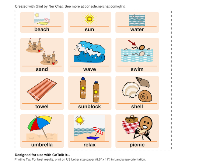 Glint – AI Visual Supports Generator for Special Education | Ner Chat